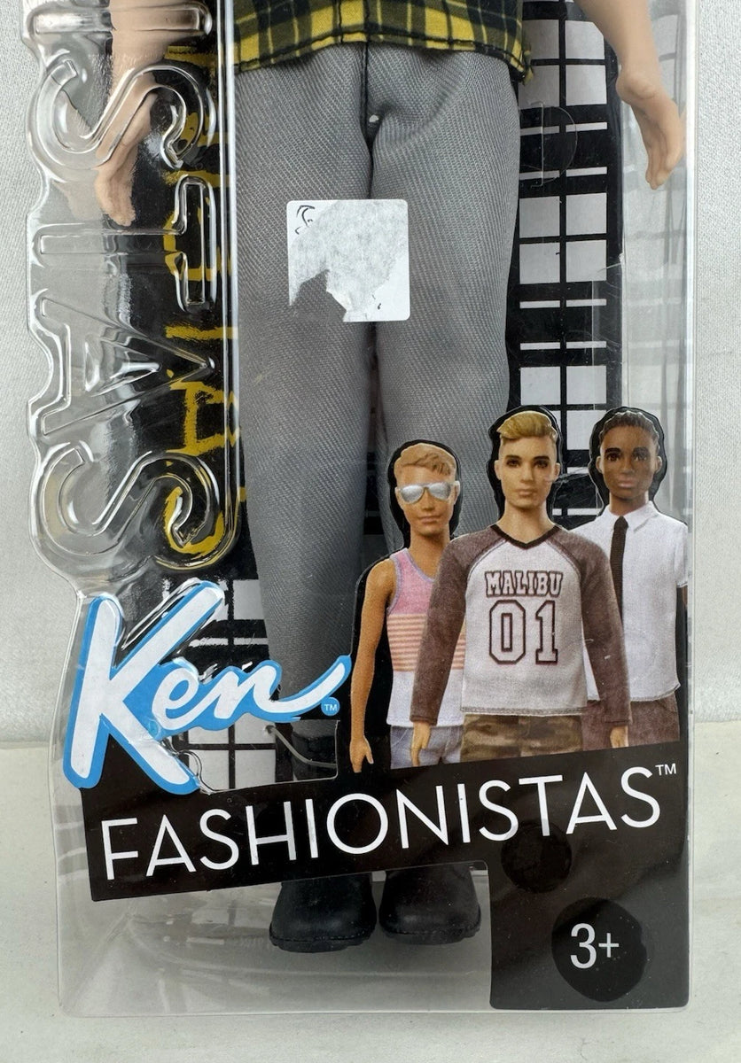 Rare Barbie Fashionistas #12 Chill in Check Broad Ken Doll – Boxed ...