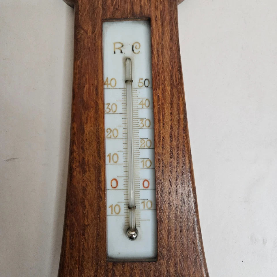 Veranderlich Vintage Barometer and Thermometer 48cm – FARA Charity Shops